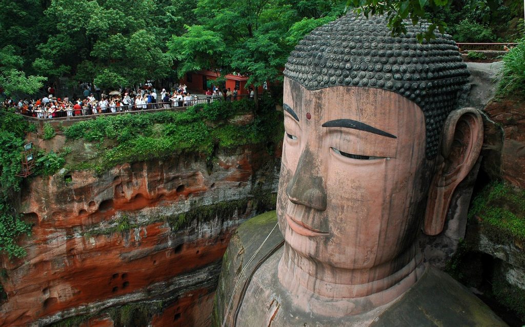 Gran Buda de Leshan, escultura que demoró mas de un milenio en construirse